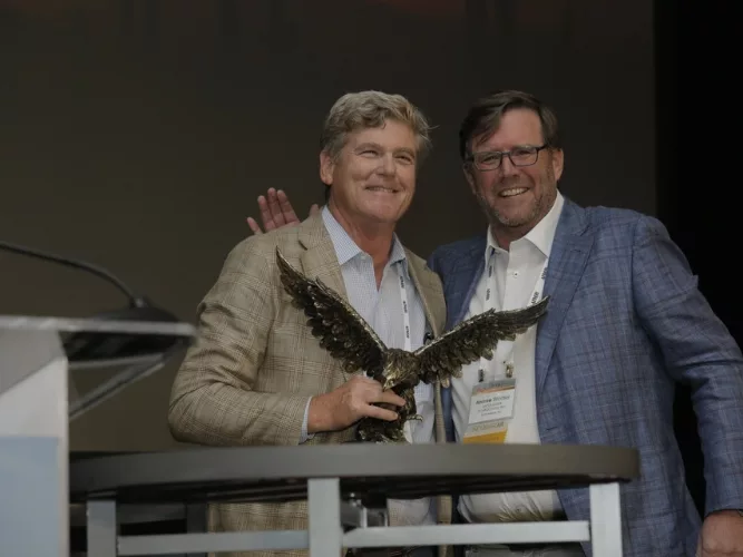 AIM/R Honors McGuire President Bob Williams with 2025 Golden Eagle Award | phcppros